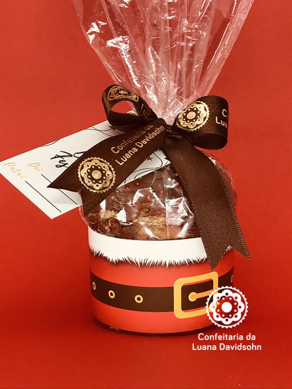 Mini Chocotone Artesanal - Confeitaria da Luana